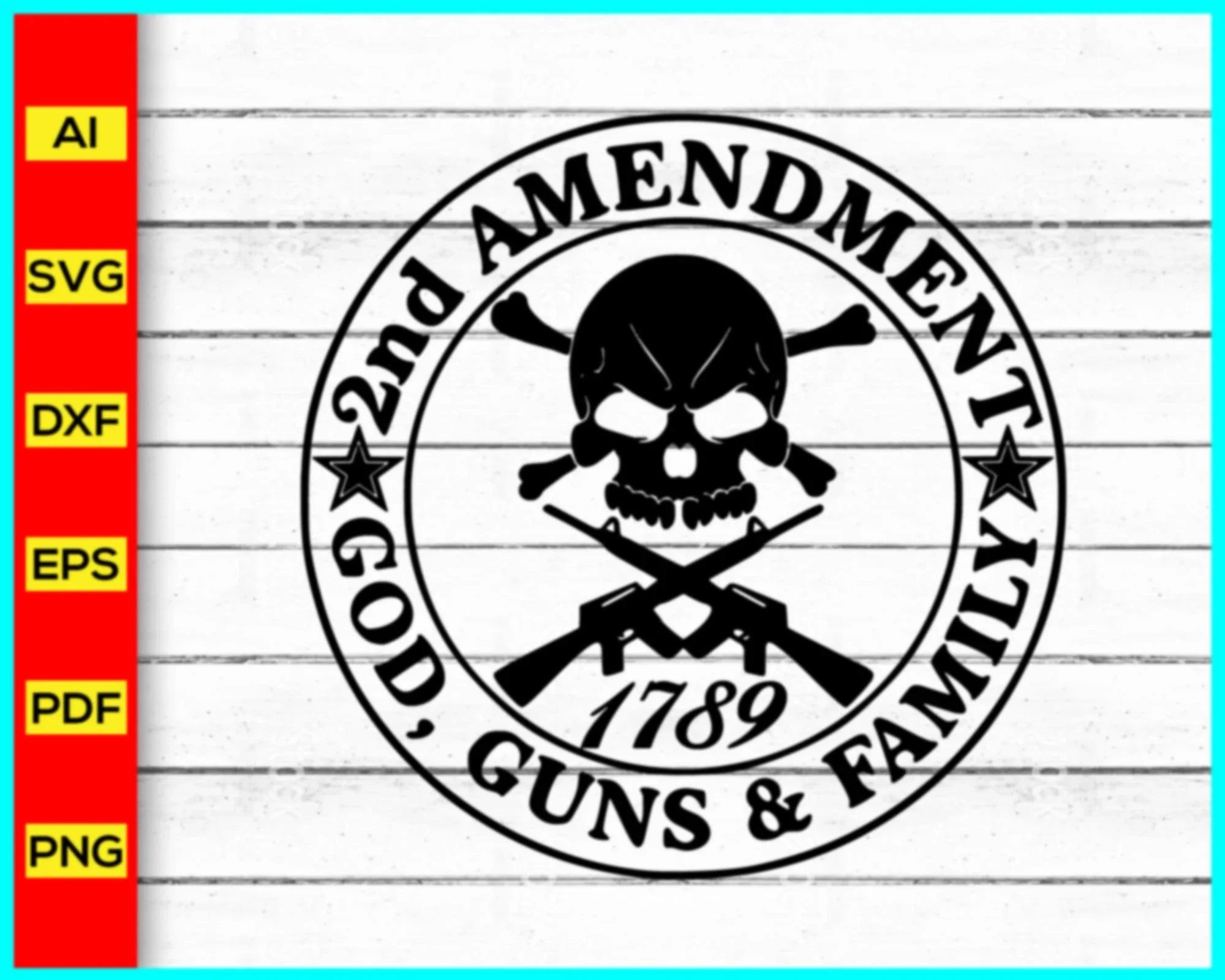 2nd Amendment Svg Png Silhouette, Cricut, Decal, Sticker, homeland sec ...